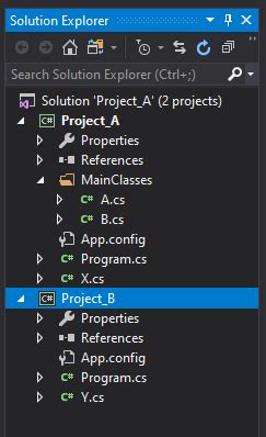 Visual Studio C Namespaces And Assemblies Stack Overflow