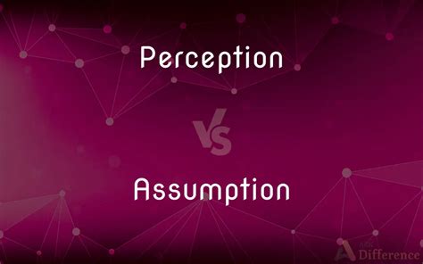 Perception Vs Assumption — Whats The Difference