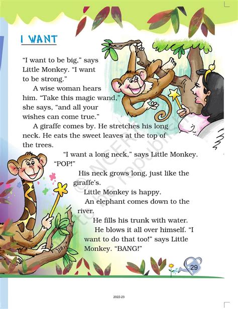 Ncert Book For Class 2 English Marigoldchapter 2 I Am Lucky
