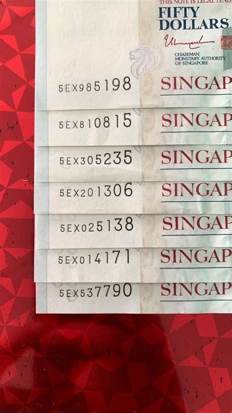 5ex Series Hobbies And Toys Memorabilia And Collectibles Currency On