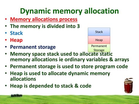 PPT Dynamic Memory Allocation PowerPoint Presentation Free Download ID