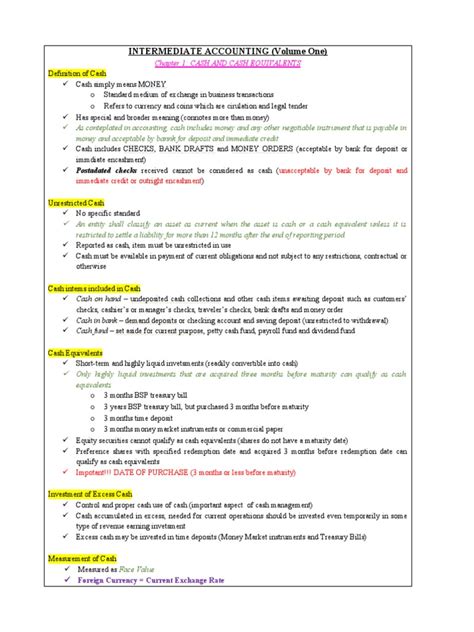 Intermediate Accounting Reviewer Pdf Bad Debt Discounts And