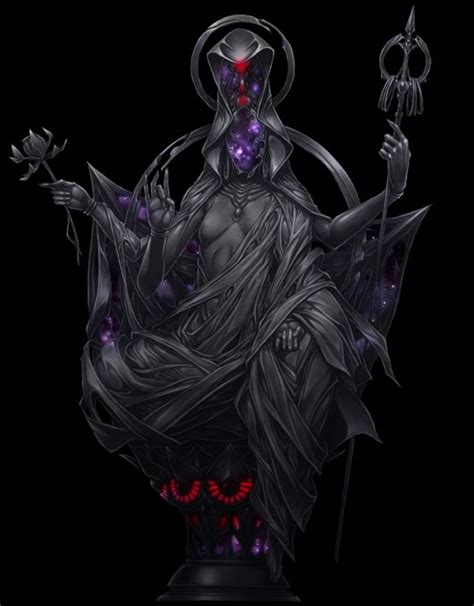 マゼラン 🌚 Mazeranpickman On X ダークファンタジーアート 生き物 イラスト 観世音菩薩