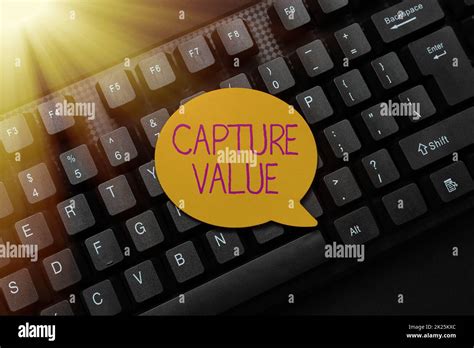 Hand Writing Sign Capture Value Concept Meaning Customer Relationship Satisfy Needs Brand