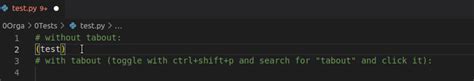 what does it mean to tab out in an ide text editor super user