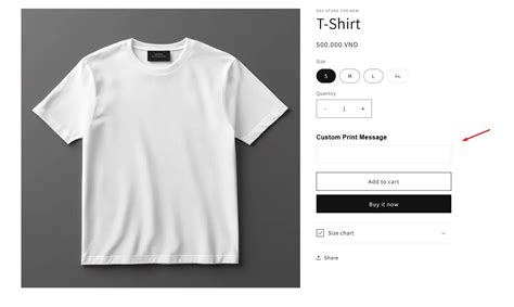 How To Add A Custom Text Field On A Shopify Product Page