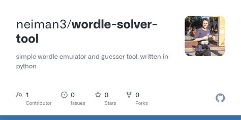 Github Neiman3wordle Solver Tool Simple Wordle Emulator And Guesser