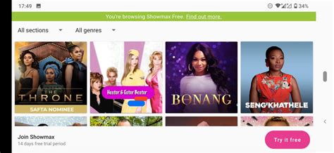 Showmax Pro Free Series Prices Packages Catalogue Apps