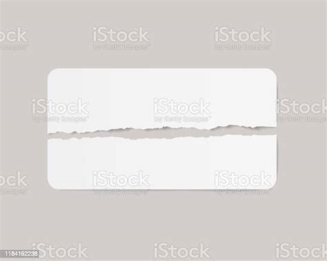 벡터 흰색 현실적인 종이 접착제 스티커 투명 한 배경에 두 조각에 찢어진 0명에 대한 스톡 벡터 아트 및 기타 이미지 0명 곡선 굽은 Istock