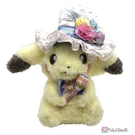 Pokemon Center 2025 Pikachu Pokemon Botanical Easter Plush Toy