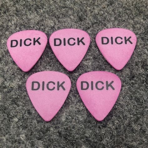 Dick Guitar Pick Etsy