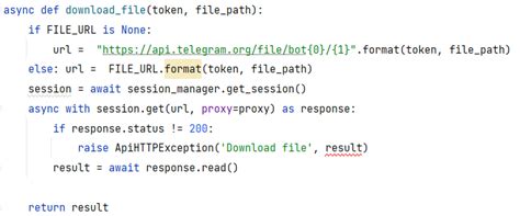 async download file issue · issue 1912 · eternnoir pytelegrambotapi