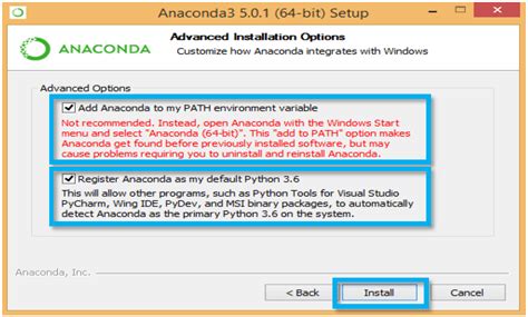 خطوات تنصيب الـ Anaconda Code Khana