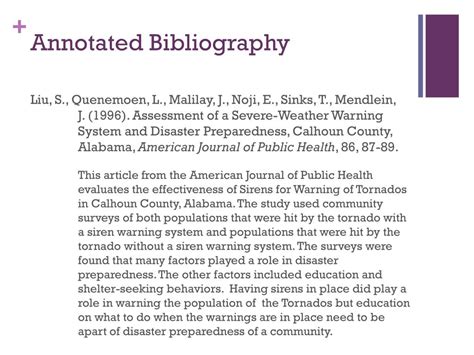 Ppt Annotated Bibliography Powerpoint Presentation Free Download Id3683896