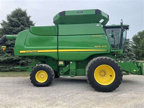 John Deere 9670 Sts Combine Bullet Rotor Big Top Bin Topper 2494