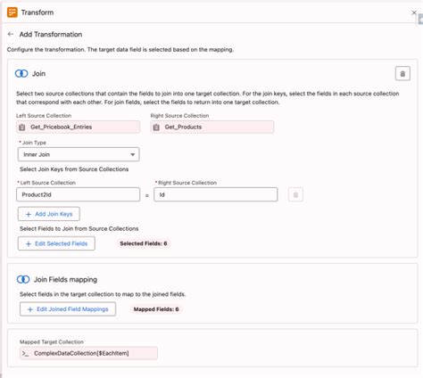 Display Product And Price Book Entry Fields In The Same Flow Data Table Salesforce Break