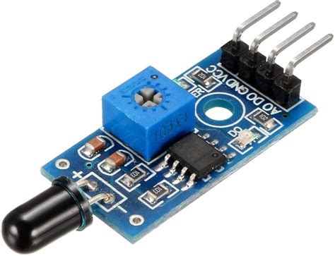 Guide For The 4 Pin Ir Infrared Flame Detection Sensor Module Ekostra