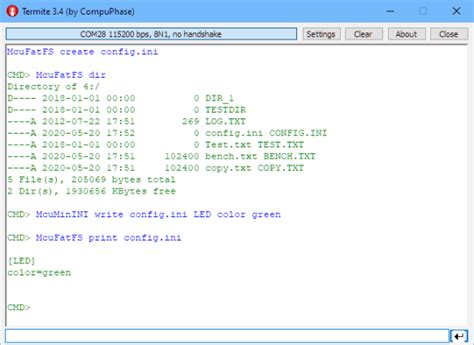 Fatfs Minini Shell And Freertos For The Nxp K22fn512 Mcu On Eclipse