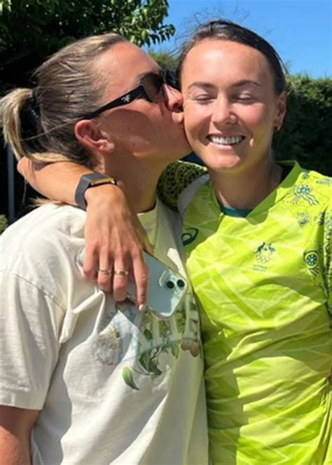 Fans Frenzy As Katie Mccabe And Caitlin Foord Pack On The Pda In New Snap