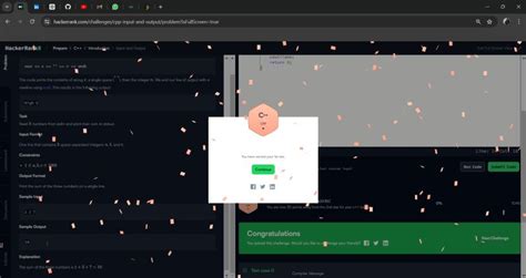 Dushyant Mittal On Linkedin Hackerrank C Codingjourney