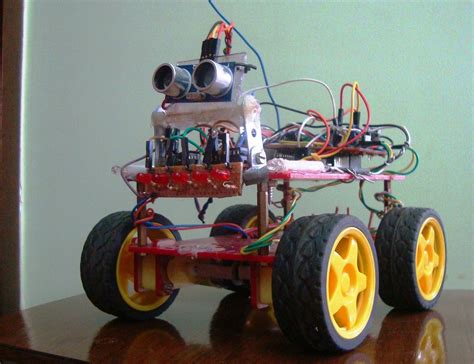 The Wirelessobstacle Detectingbeeping Robot Using Arduinos 11