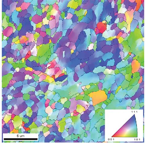 Inverse Pole Figure Maps Of The Initial Microstructure Download
