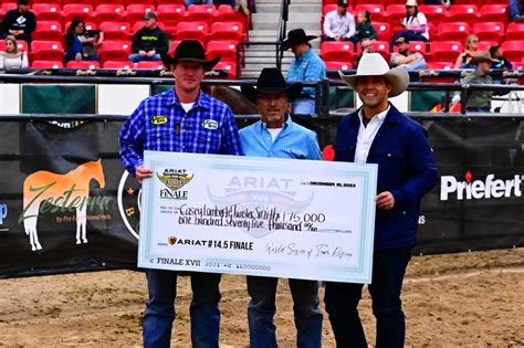 Ariat World Series Of Team Roping Finale Xvii Results The Team Roping Journal