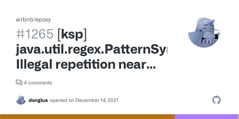 Ksp Java Util Regex Patternsyntaxexception Illegal Repetition Near Index Issue