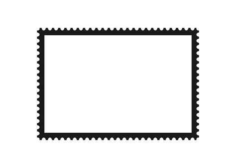 Postage Stamp Border Vector Art Icons And Graphics For Free Download