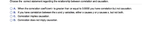 solved choose the correct statement regarding the