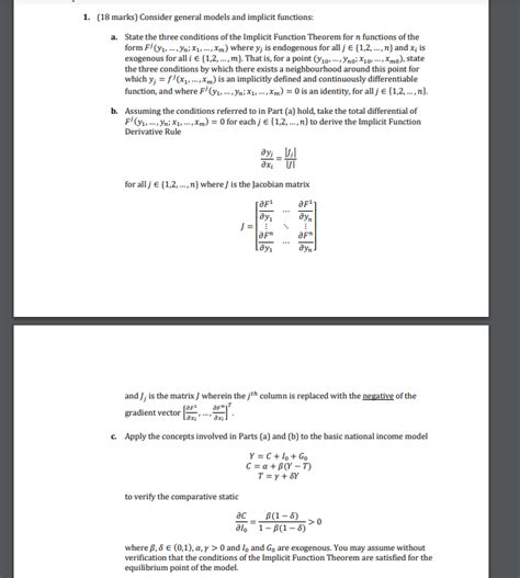 A State The Three Conditions Of The Implicit Chegg