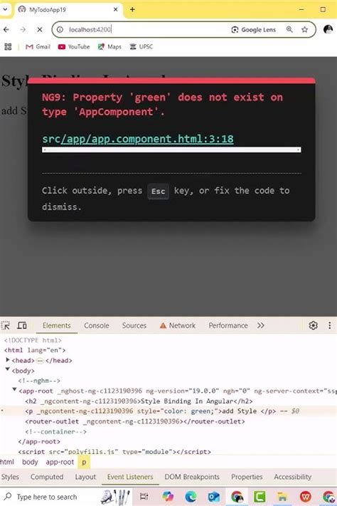 Style Binding In Angular Data Binding Coding Stylebinding