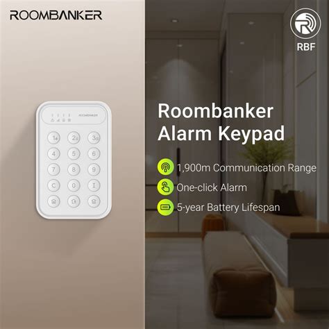 Wireless Alarm Keypad By Roombanker Iot On Deviantart
