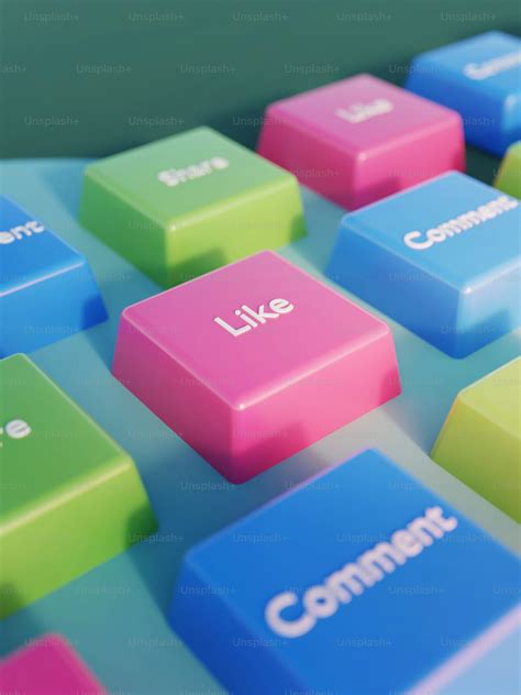 A Close Up Of A Computer Keyboard With Different Colored Keys Photo Like Image On Unsplash
