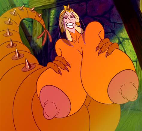 Rule 34 Bartok The Magnificent Blonde Hair Breasts Crown Don Bluth