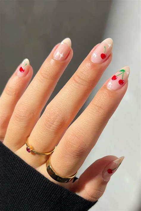 18 Cherry Nail Ideas For A Sweet And Sassy Look