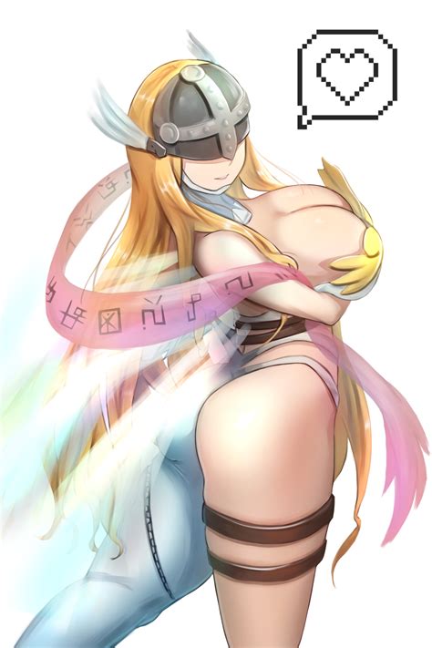 Angewomon Digimon Drawn By Wagaragiga Danbooru