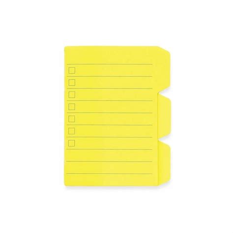 Sticky Tab Yellow