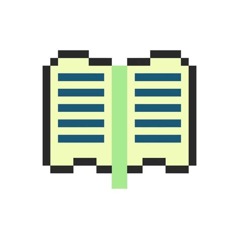 Book Pixel Art Retro Cute 65620460 Vector Art At Vecteezy