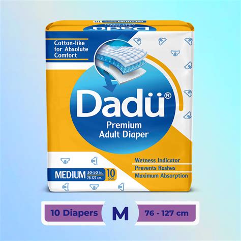 Adult Dadu Diapers M 10 Anabatlamart