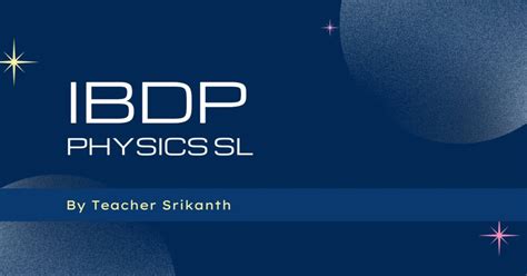 IBDP PHYSICS SL Learner Net