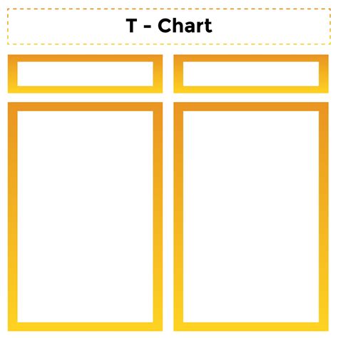 Editable T Chart Graphic Organizer Editable My Xxx Hot Girl