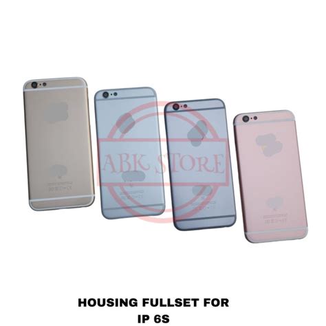 Jual BACK CASING KESING HOUSING FULLSET PHONE S IP S Shopee Indonesia