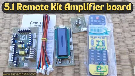 Best 51 Remote Kit Amplifier Board Amplifier Making Diy
