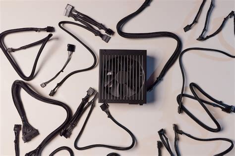 Premium Photo Computer Part For System Unit Assembly Power Supply For Computer Closeup Choice