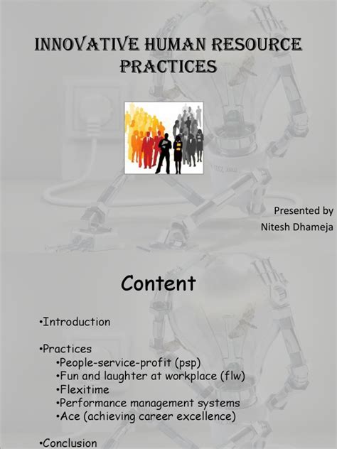 Innovative Human Resource Practices Pdf Employment Human Resource