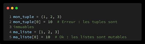 Python Data Structures Le Guide Des Listes Et Les Tuples