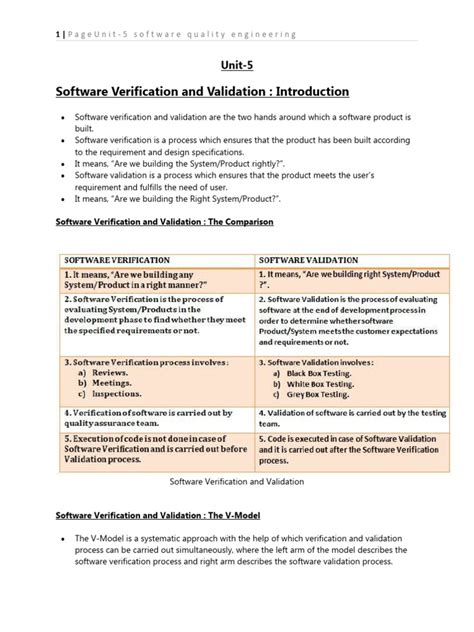 Unit 5 Sqe Pdf Software Testing Software Quality
