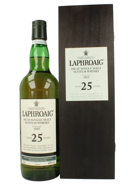 Laphroaig Islay Scotch Whisky 25yo 70cl 40 Ob Products Whisky