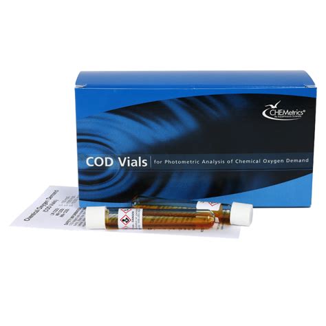 Hr Cod Vials With Mercury